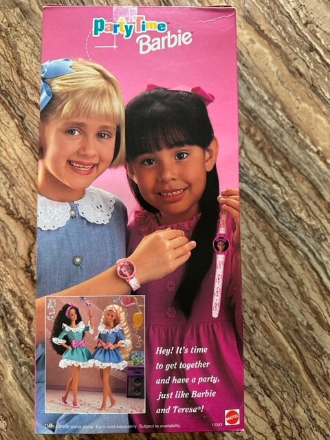 1994 Party Time Barbie Doll Special Edition With Real Watch #12243 | eBay