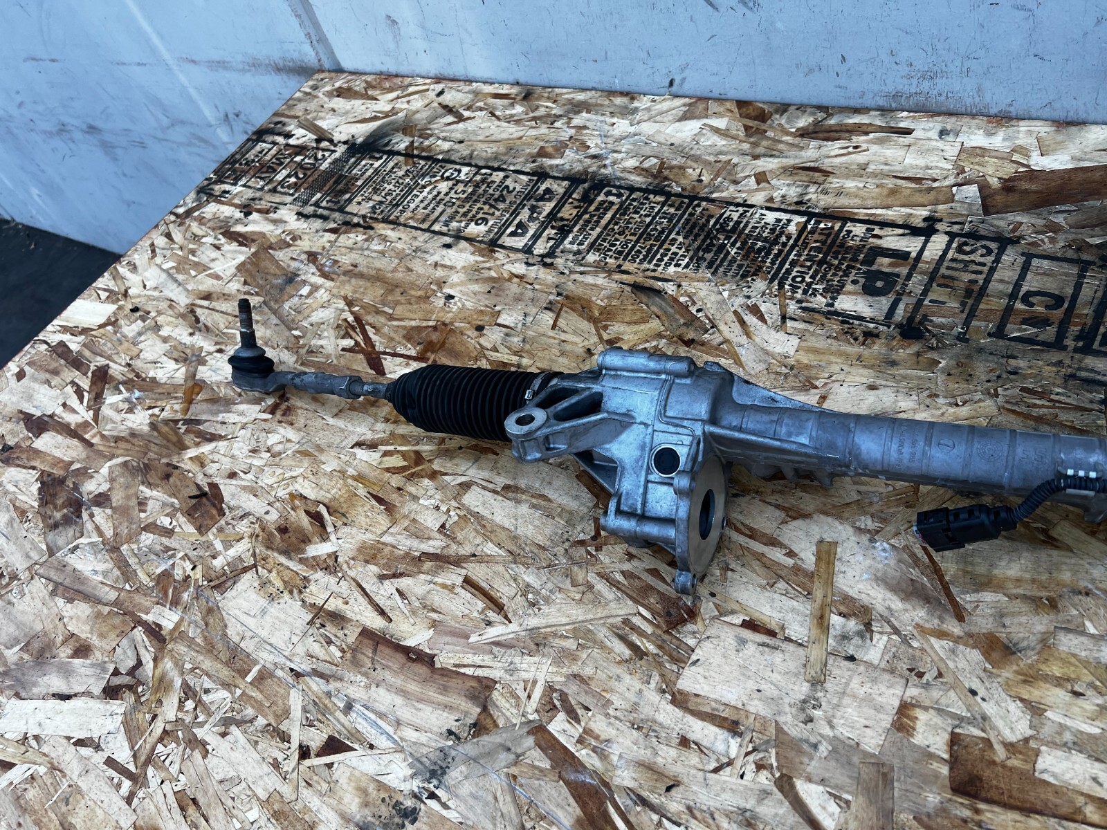 STEERING RACK AND PINION ELECTRIC ACTIVE EPS RWD BMW F10 F06 F07 2012 ...