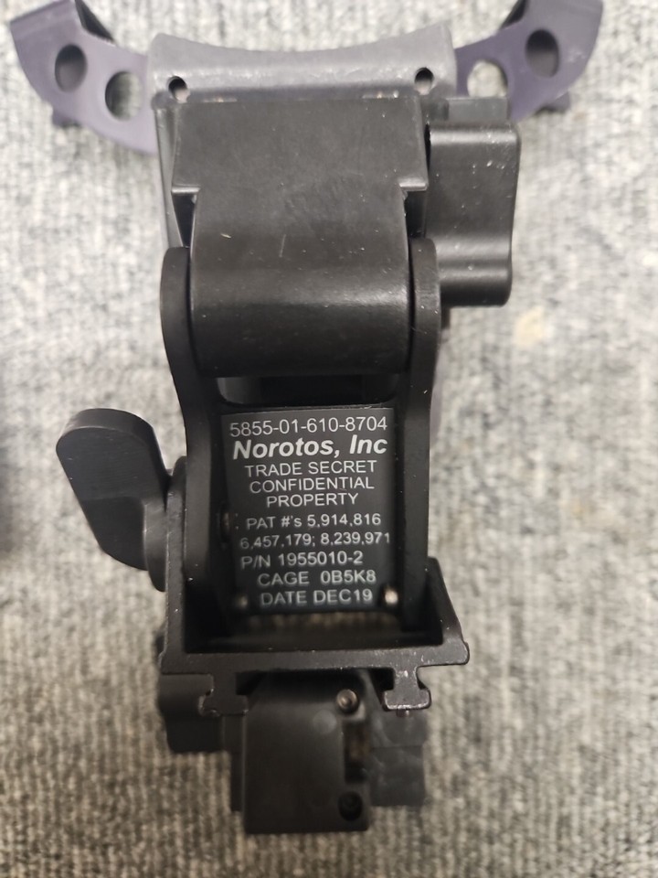 NOROTOS Rhino Mount II NVG ACH Military With Base. New Free Shipping | eBay