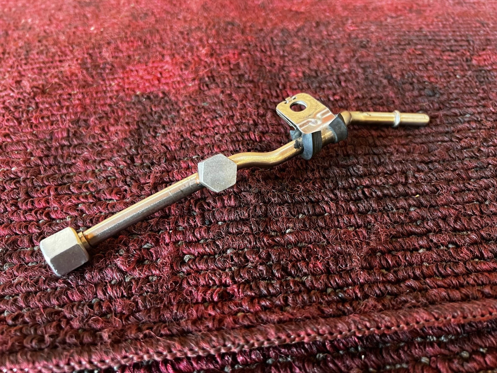 BMW E82 E90 E92 E84 N55 ENGINE HIGH PRESSURE FUEL FEED LINE PIPE OEM ...