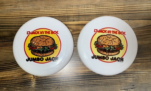 Vintage Jack In the Box Jumbo Jack Burger Frisbee Flying Disc Golf 1989 ...