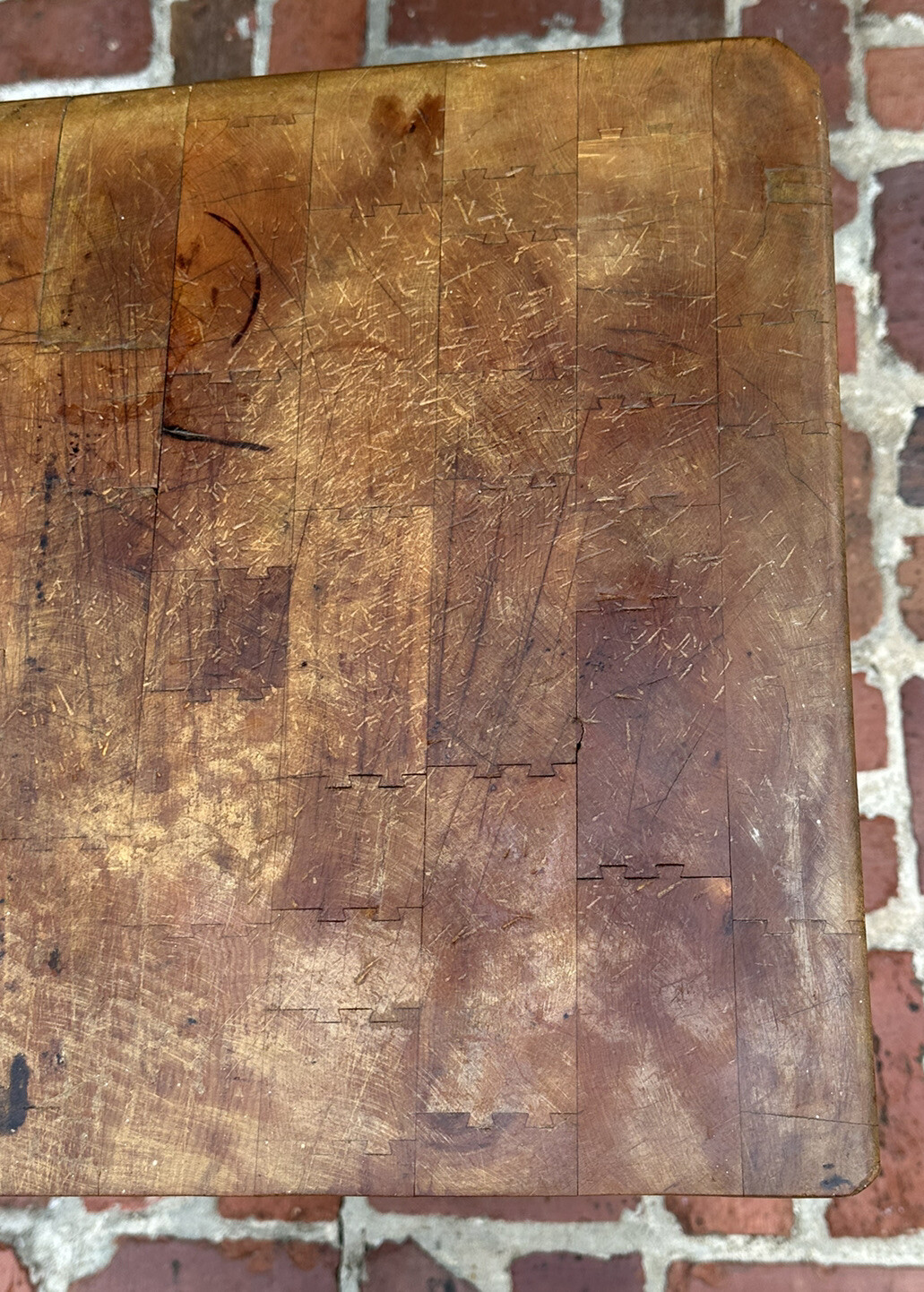 Vintage, Authentic Butcher Block Antique Butcher Block | eBay