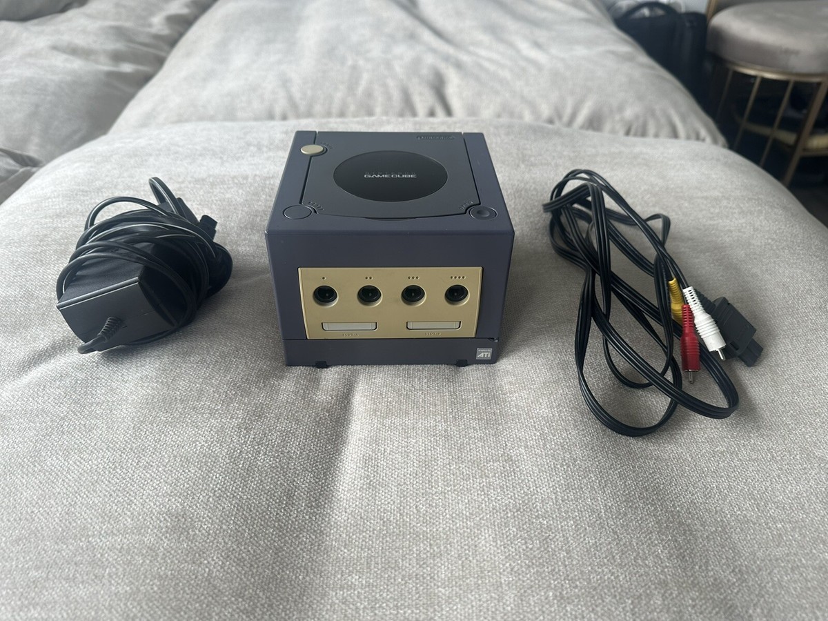 Nintendo Gamecube Console Indigo Dol001 Tested Nintendo GameCube