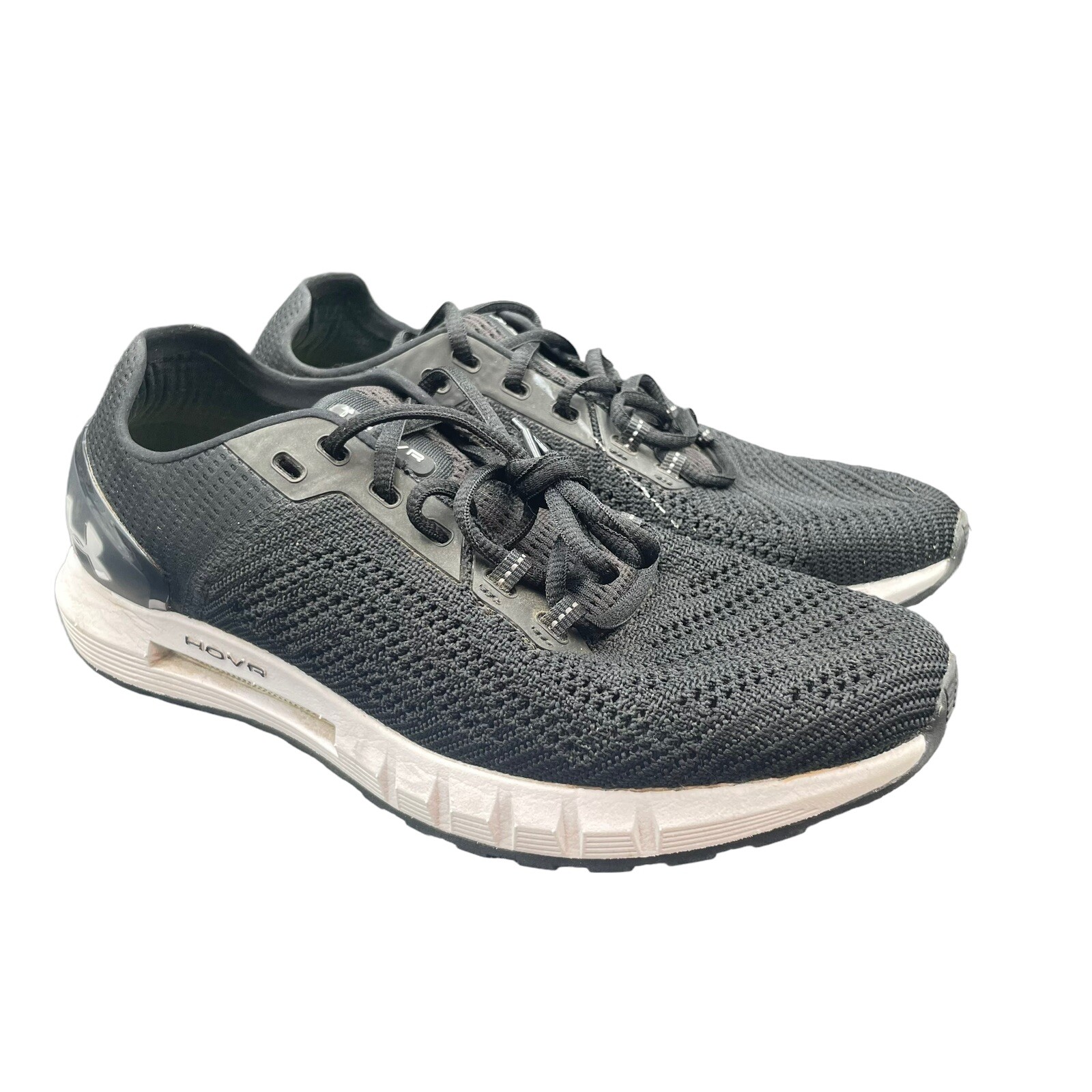 Under Armour UA HOVR Sonic 2 Shoes Womens 10 Running Black Knit 3021588 ...