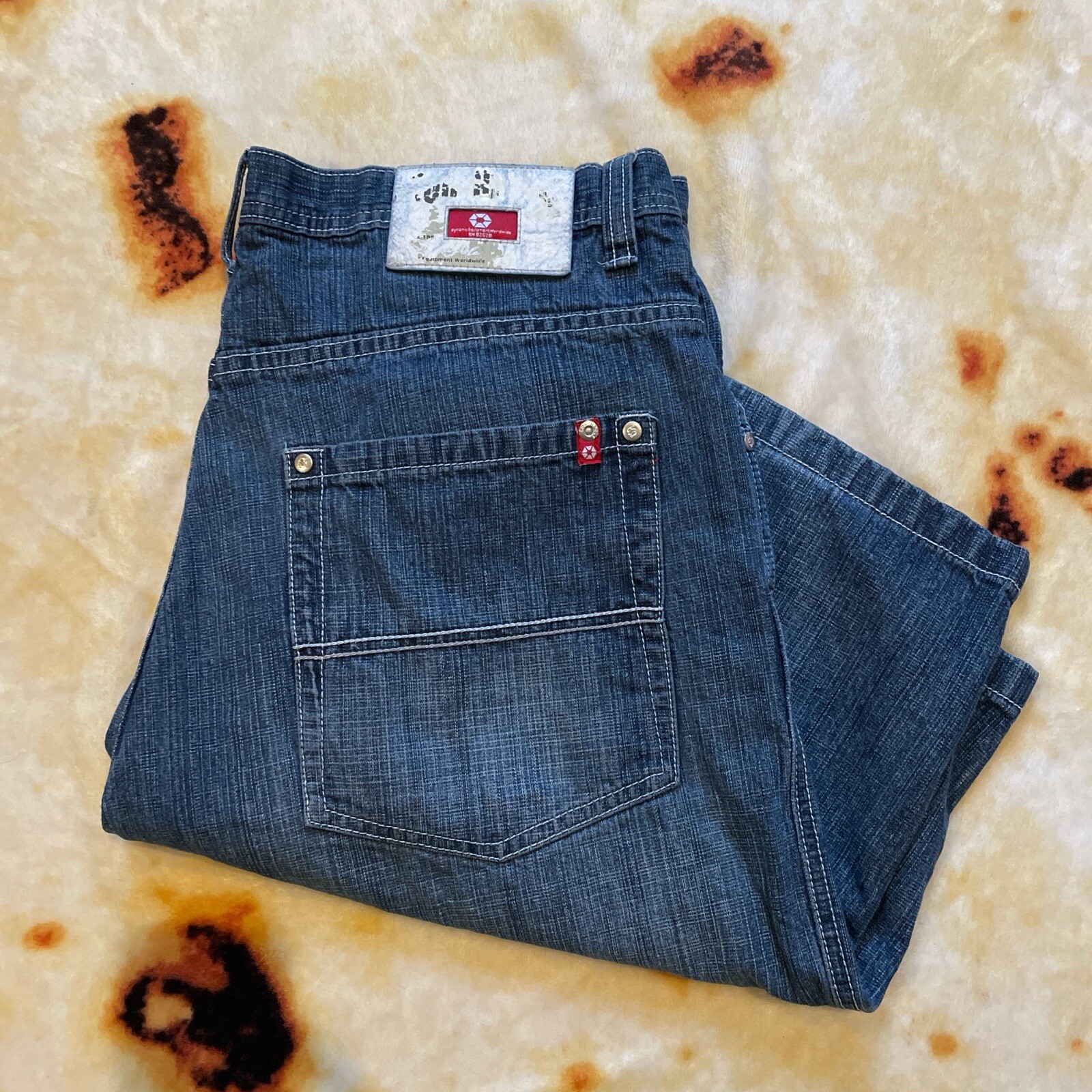 Vintage Y2K Southpole Red Tab Jorts Mens 32 Blue Bagg… - Gem