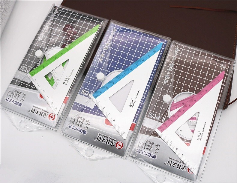 Technical Drawing Protractor Label