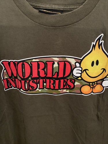 Vintage World Industries Flameboy Skateboarding T-Shirt Youth XL | eBay