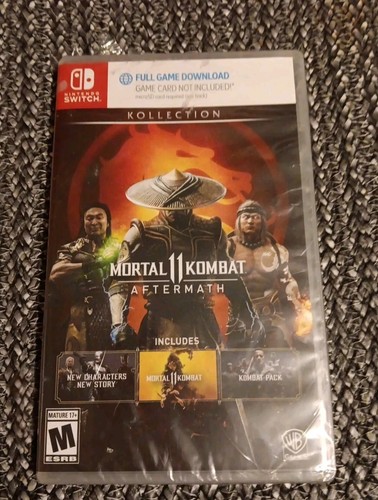 Mortal Kombat 11: Aftermath Kollection for Nintendo Switch Dvd (Y60 ...