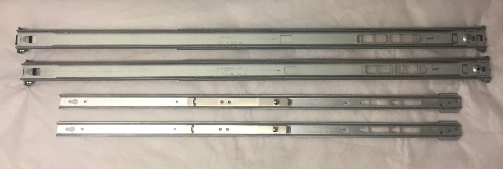HP DL360 G5 G6 G7 Rack Mount Rails Inner & Outer Rails 364996-001 ...