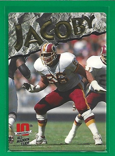 1993 Action Packed All-Madden Football Joe Jacoby #17 Washington ...