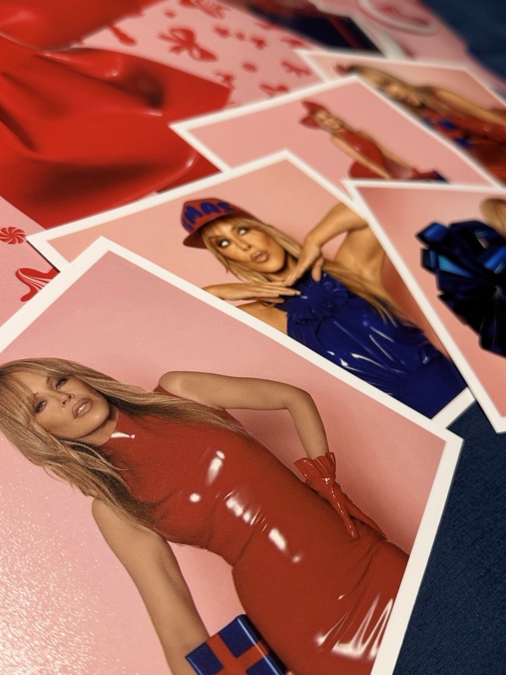 Kylie Minogue Christmas Fully Wrapped With Signed Print And Photos ...