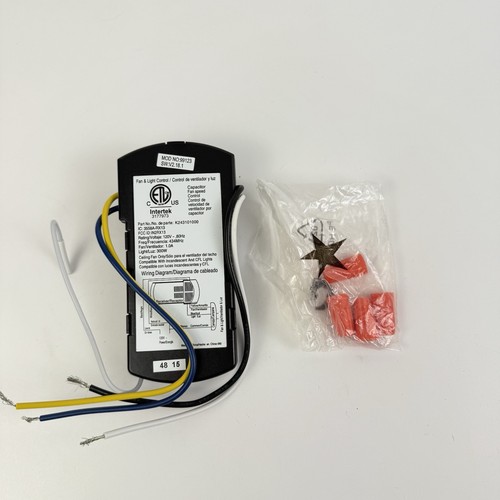 NEW Hunter Ceiling Fan 99123 Capacitor Receiver Part Controls Light ...