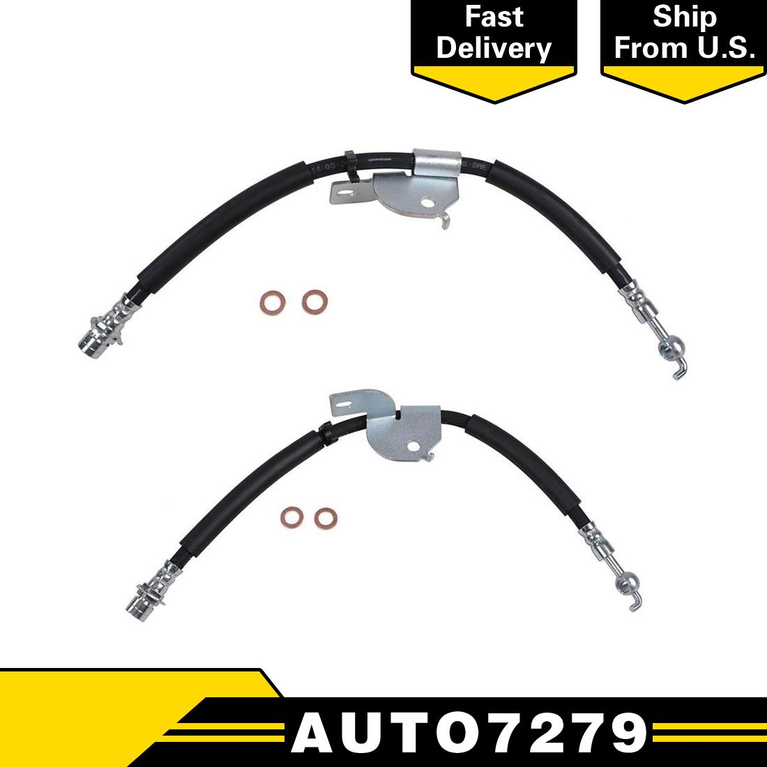 For 2015 2016 2017 Ford F-150 Front Brake Hydraulic Hose Brake Line ...
