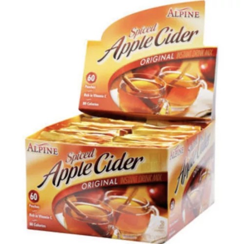 Alpine Spiced Apple Cider Drink Mix, Original, 0.74 oz, 60 count | eBay