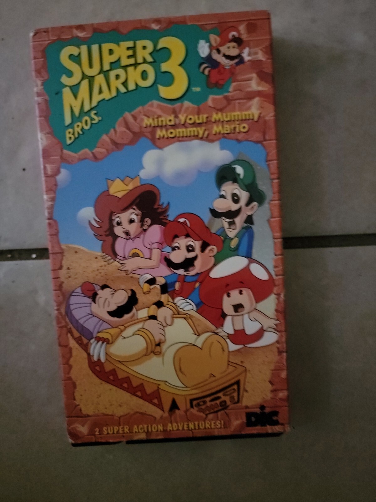Super Mario Bros 3 Mind Your Mummy Mommy Mario VHS 1990 ** | eBay