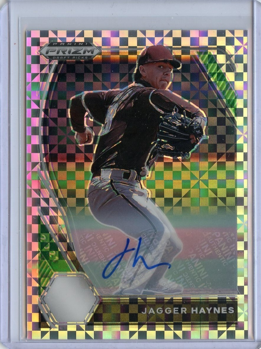 2021 Panini Prizm Draft Picks Base Auto Prizm Power Plaid #219 Jagger ...
