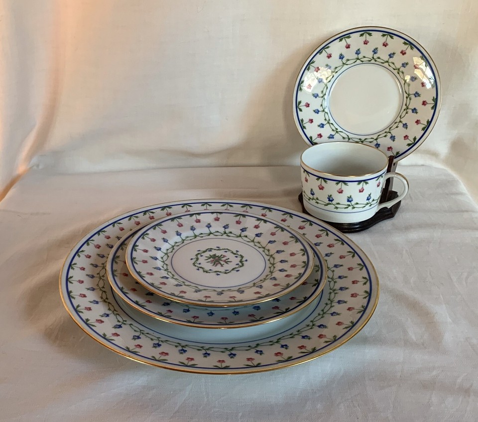 Ceralene Raynaud Limoges 5-piece dinner set . Pattern "Lafayette" | eBay