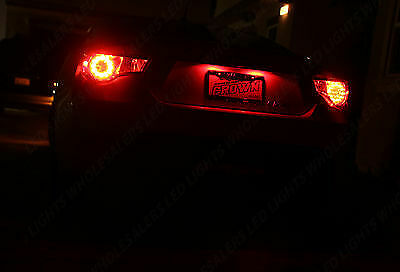 Volkswagen POLO 6C License Number Plate Kit Bright RED LED (Non error ...