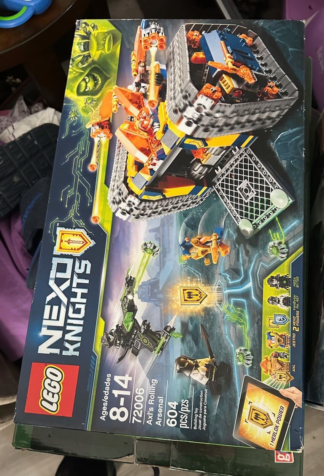 LEGO NEXO KNIGHTS: Axl's Rolling Arsenal (72006) 673419280372| eBay
