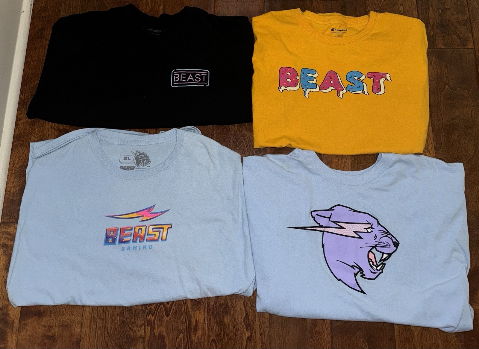 Mr Beast Shirt Set XL Mr Beast Gaming Shirt Me Beast … - Gem