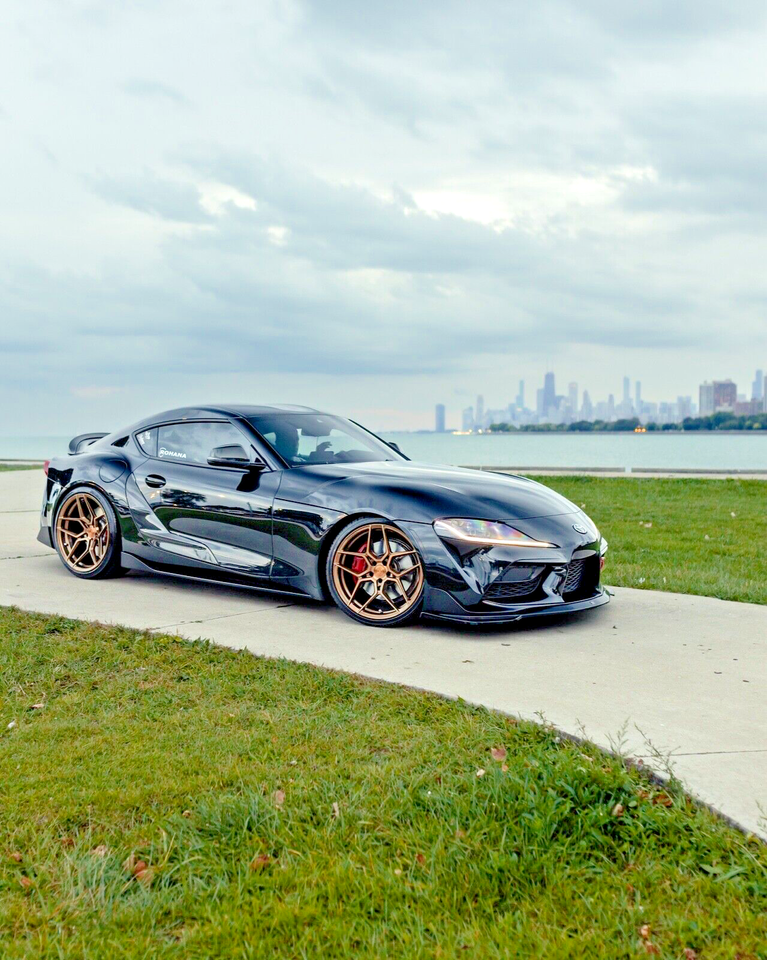 20” ROHANA RFX11 GLOSS BLACK CONCAVE WHEELS RIMS FOR SUPRA GR 20X9 ...