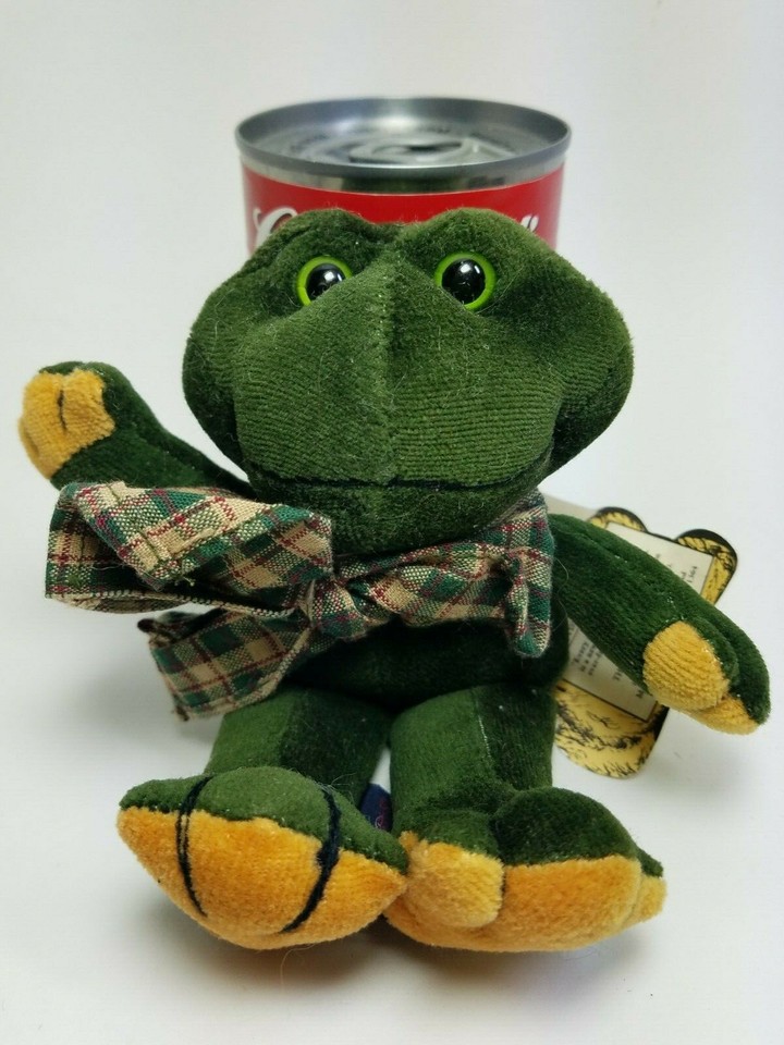 Boyds Bears Ezra R. Ribbit 6.5" Plush Frog Bears in the Attic ...