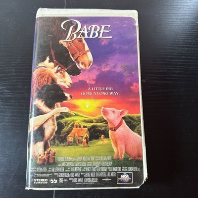 Babe [VHS] MCA Universal Rated G Hard Clam Shell Case 96898245333 | eBay