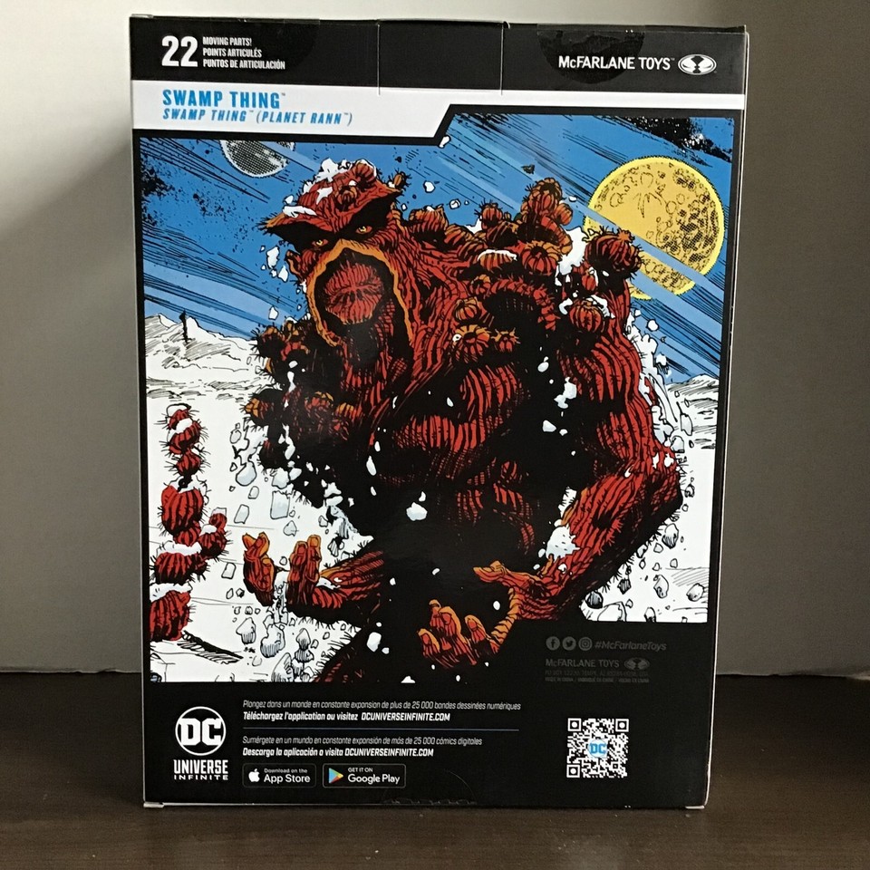 DC Multiverse Megafig Wave 9 Swamp Thing Planet Rann Mega Action Figure ...