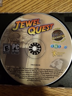 JEWEL QUEST and the INCA QUEST Game for PC | eBay