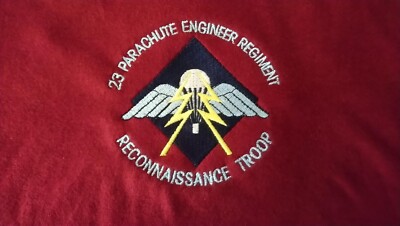 BRITISH ARMY 23 PARACHUTE ENGINEER REGIMENT RECONNAISSANCE TROOP HOODIE ...