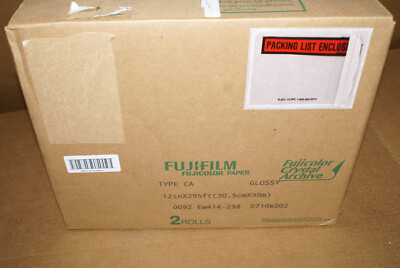 Fuji FUJIFILM FUJICOLOR Crystal Archive Typ 2 GLOSSY Photo Paper 12 ...