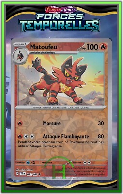 Matoufeu Reverse - EV5:Forces Temporelles - 033/162 - Carte Pokémon FR ...