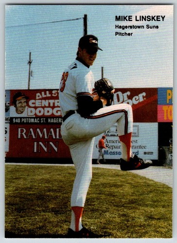 1990 BEST CARDS MIKE LINSKEY HAGERSTOWN SUNS #21 | eBay