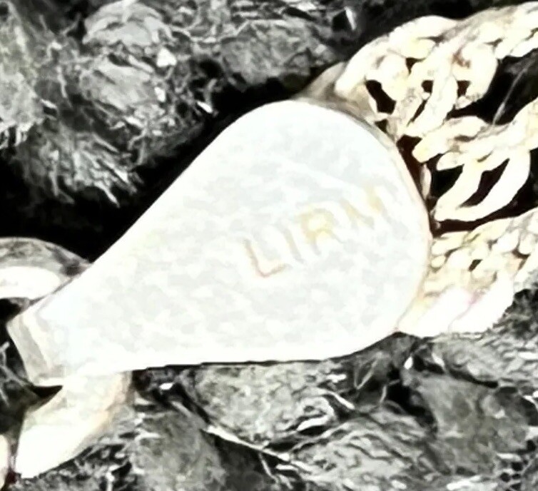 VINTAGE LIRM ITALIAN BRAIDED 3 STRAND FINE STERLING SILVER NECKLACE 18 ...