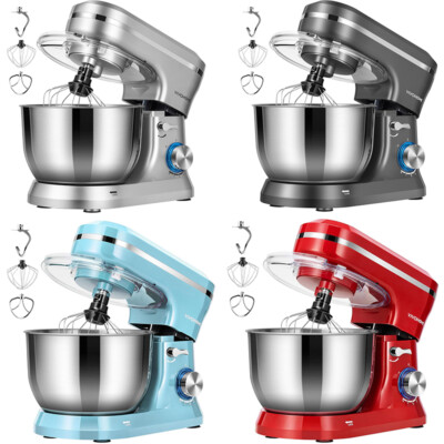 Stand Mixer 4.75QT 8-Speed 380W Tilt-Head Kitchen Electric Food Mixer ...