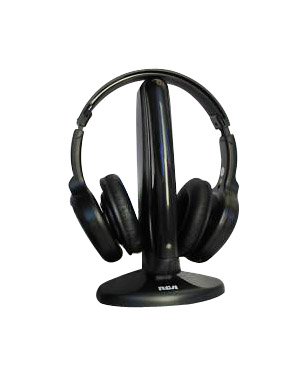 RCA WHP150 Headband Wireless Headphones - Black for sale online | eBay