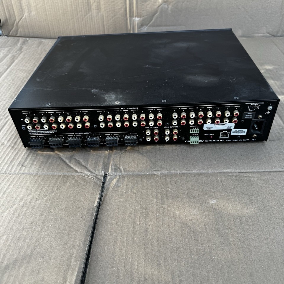 Crestron C2N-AMP-6X100 12CH 6-Zone Amp *Tested Works* - | eBay