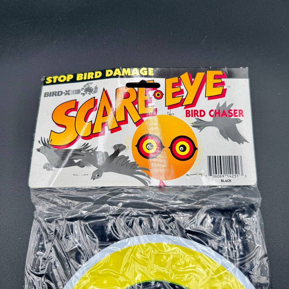 Bird-X Scare-Eye Bird Chaser Black Predator Eye Balloon Repellent ...