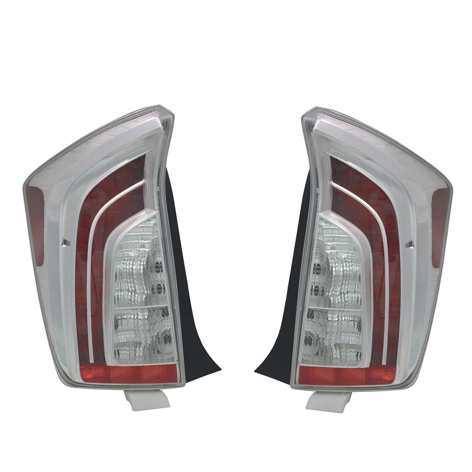 Pair Of Tail Lights Fits Toyota Prius Two Three Four Five 2012 2013 By ...