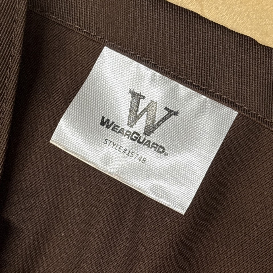 NEW Cracker Barrel Apron - Brown w/ Yellow Embroidery Employee 15748 ...