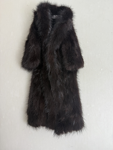 Black Mink Fur Coat Fashion Royalty Dimitha Label fits 16" Doll Tonner ...