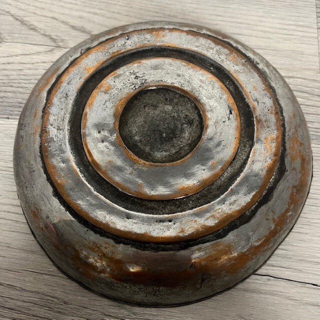 Vintage Copper/Tin Handmade Turkish Ottoman Design Hammam Bath Bowl ...