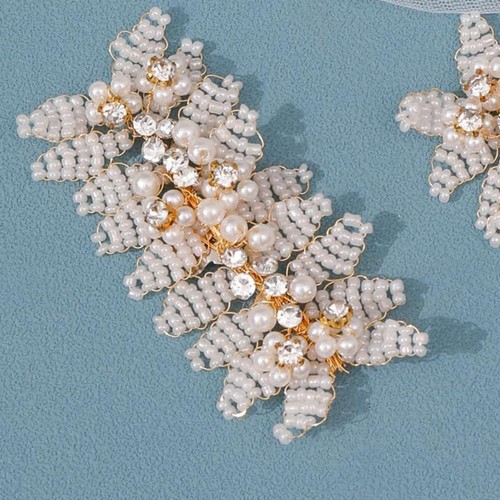 2pcs Removable Wedding Shoe Clips Handmade Charm Buckle Women | eBay