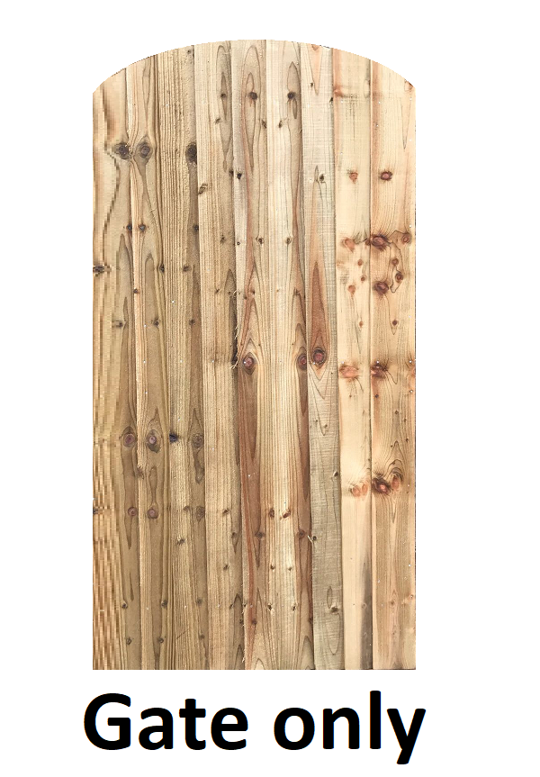 Bespoke Custom Made To Measure Fully Framed Arch Top Feather Edge ...