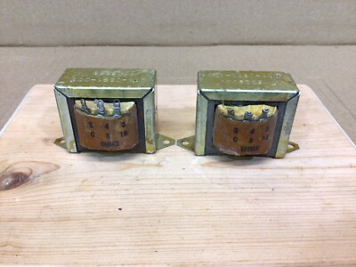 Two Speaker Matching Transformers 4, 8, Or 16 Ohm. Gates Part # 478 ...