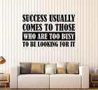 Wall Decal Motivational Words of Wisdom Success Quote Vinyl Sticker ...