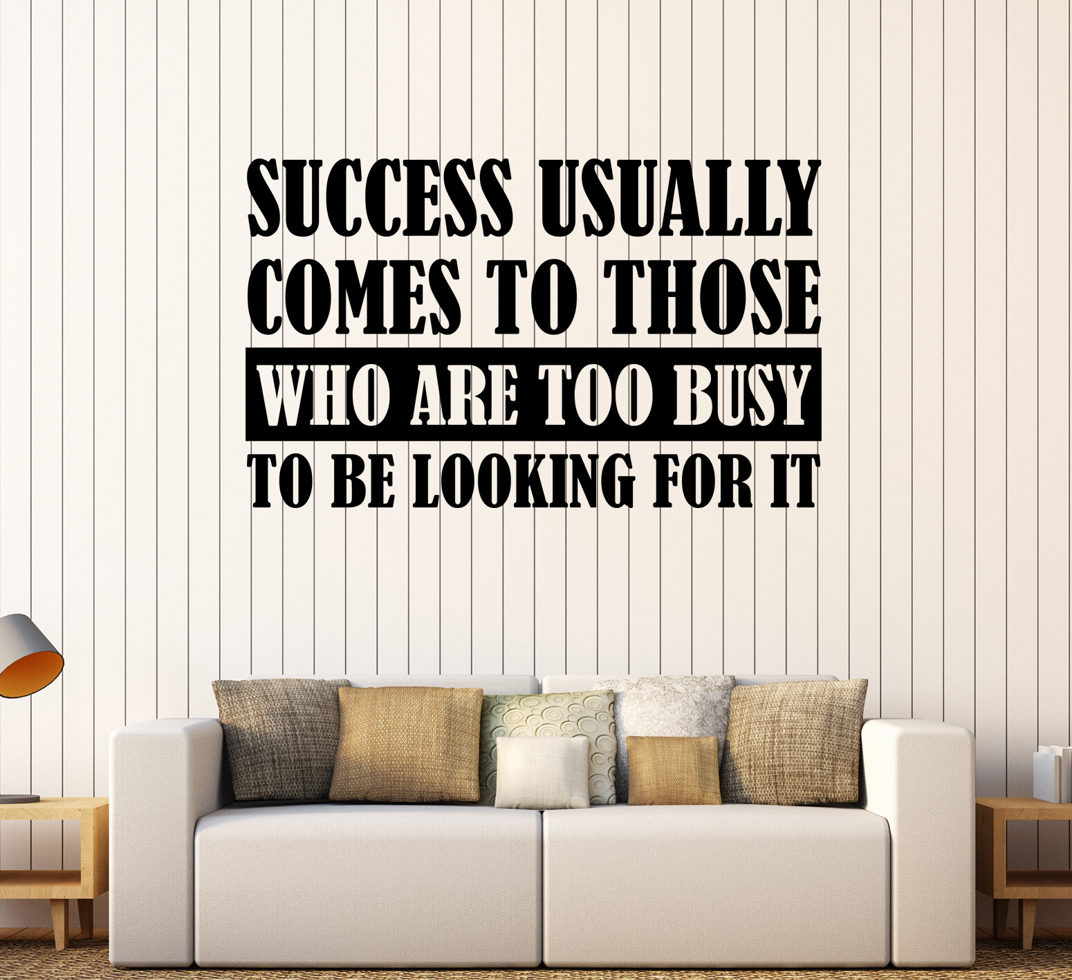 Wall Decal Motivational Words of Wisdom Success Quote Vinyl Sticker ...