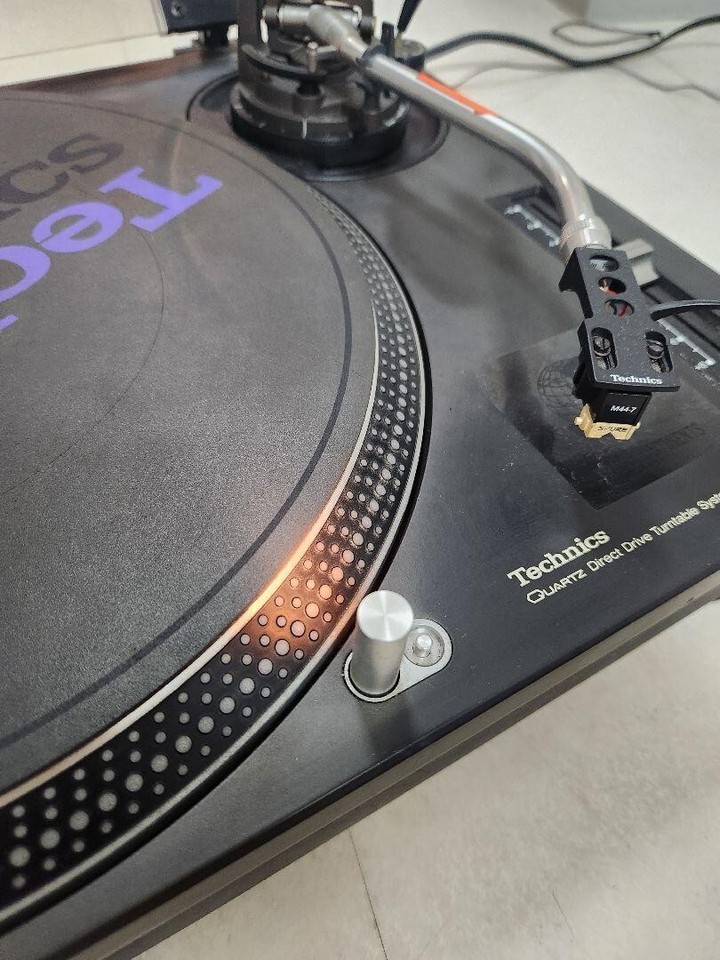 Technics SL-1200MK3 Black Direct Drive DJ Turntable record player Dust ...