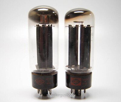 2 CBS by GE - General Electric 5U4GB Rectifier Tubes / KT3 | eBay
