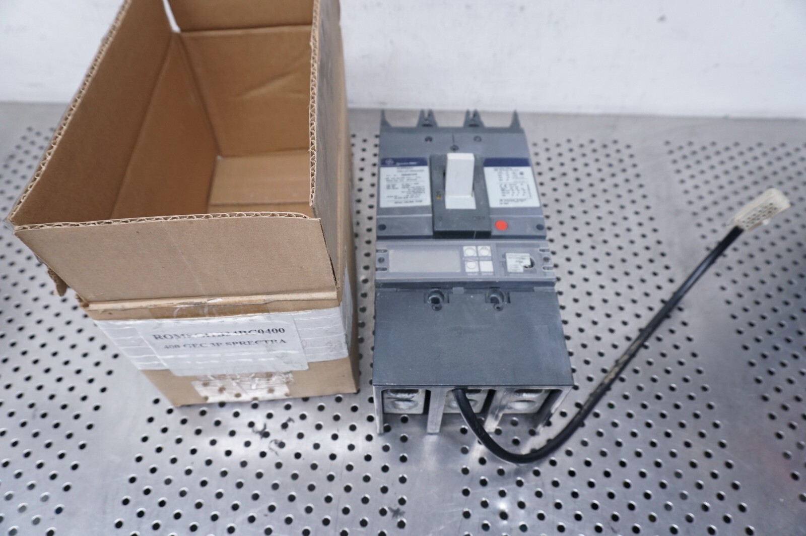 GE SPECTRA RMS SGHB36BC0400 400A 600V HI-BREAK CIRCUIT BREAKER | eBay